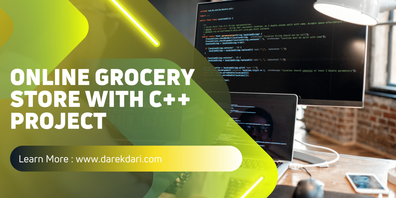 C++ Project Code Best Online Grocery Store 2024