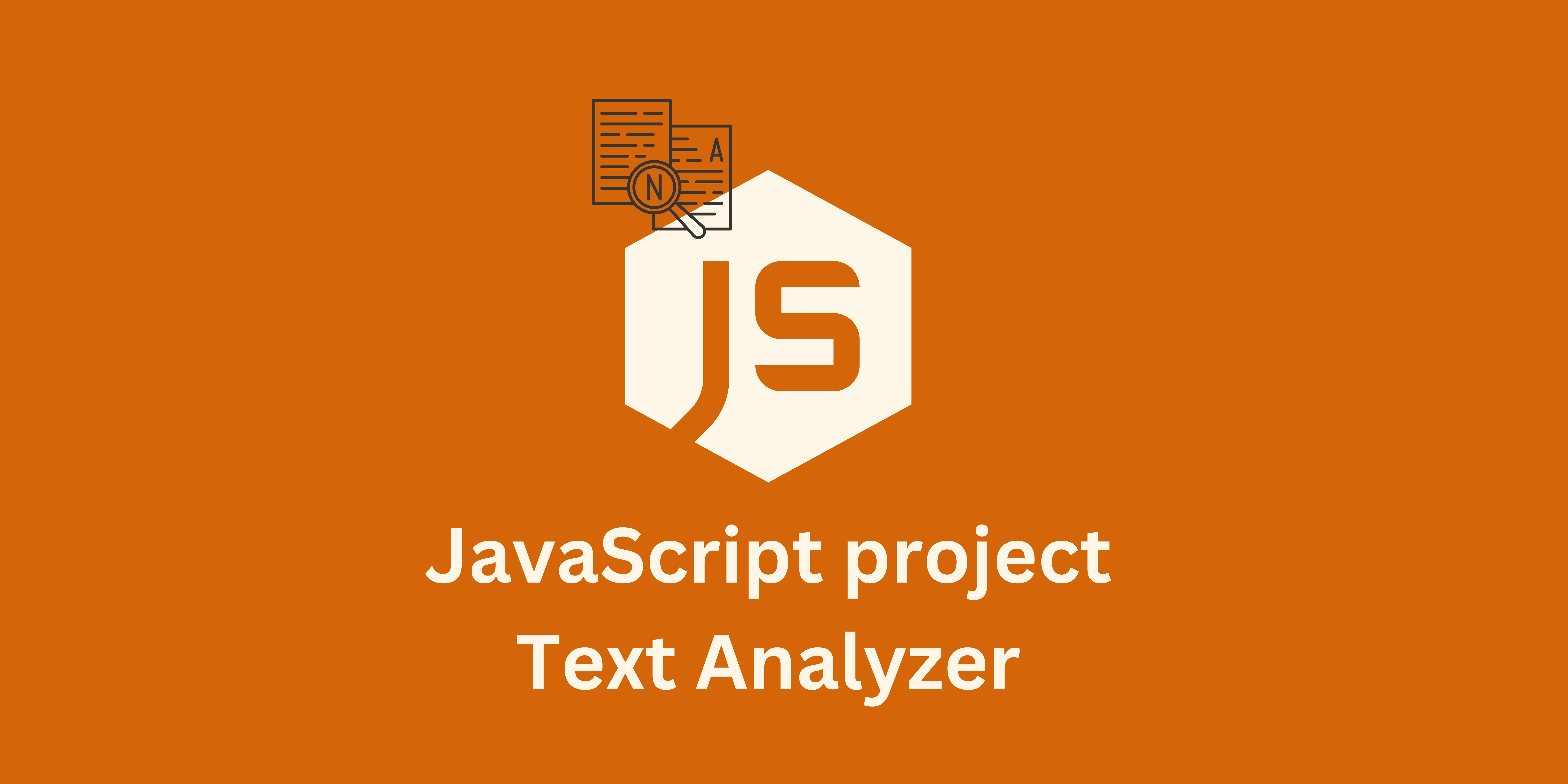 Javascript Project Ideas Text Analyzer