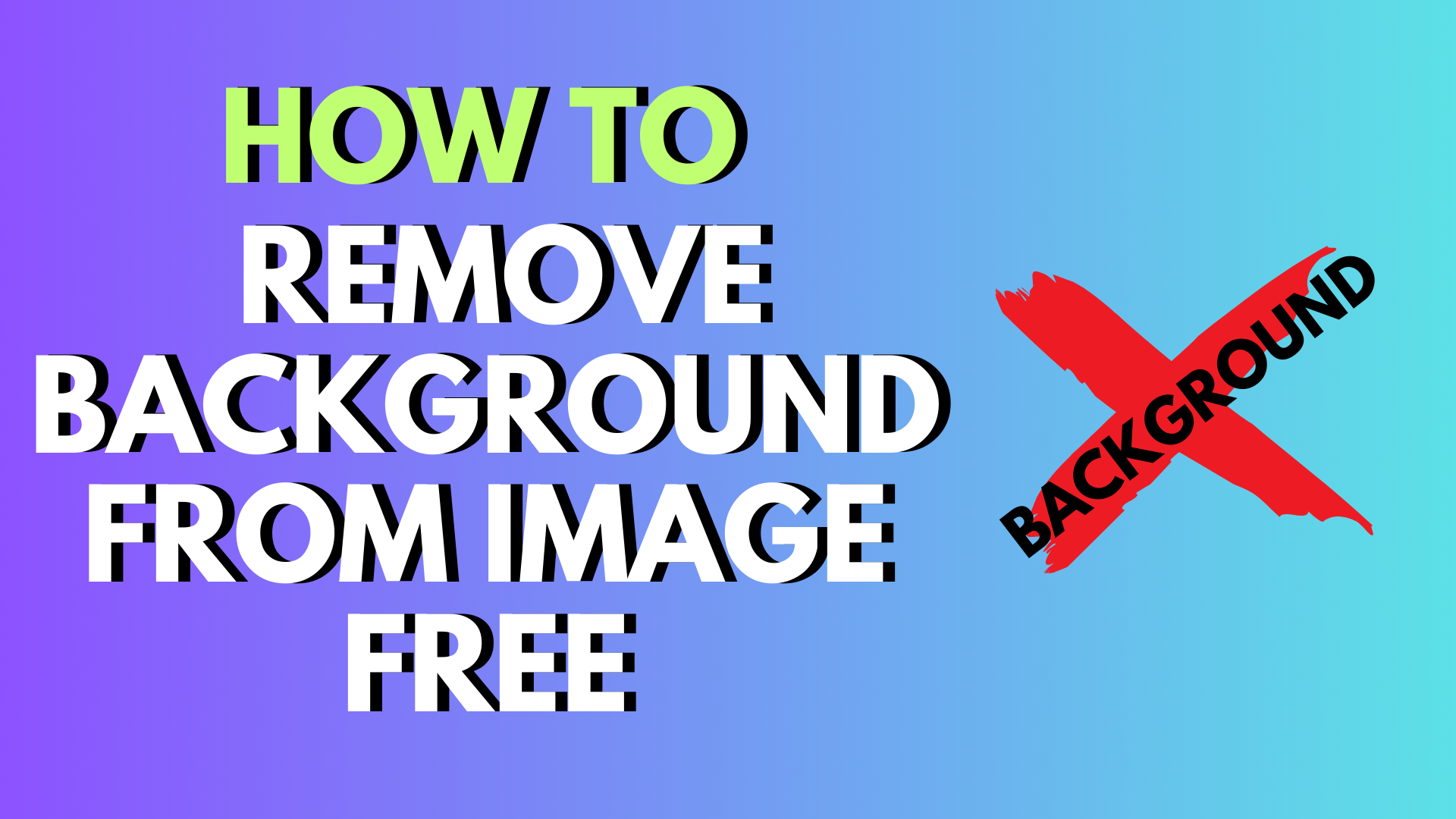 How To Remove Background From Image Free (2025 Guide)