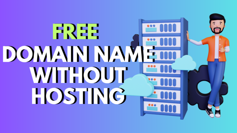 Free Domain Name Without Hosting In 2025