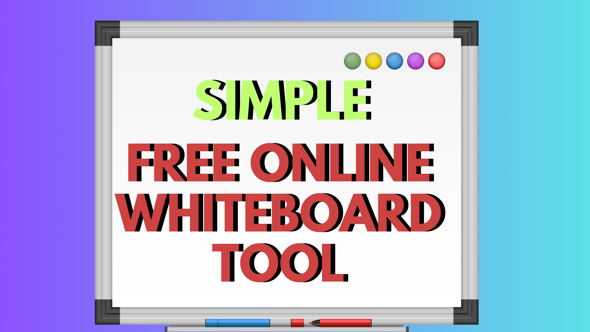 Simple Drawing Pad | Free Online Whiteboard Tool