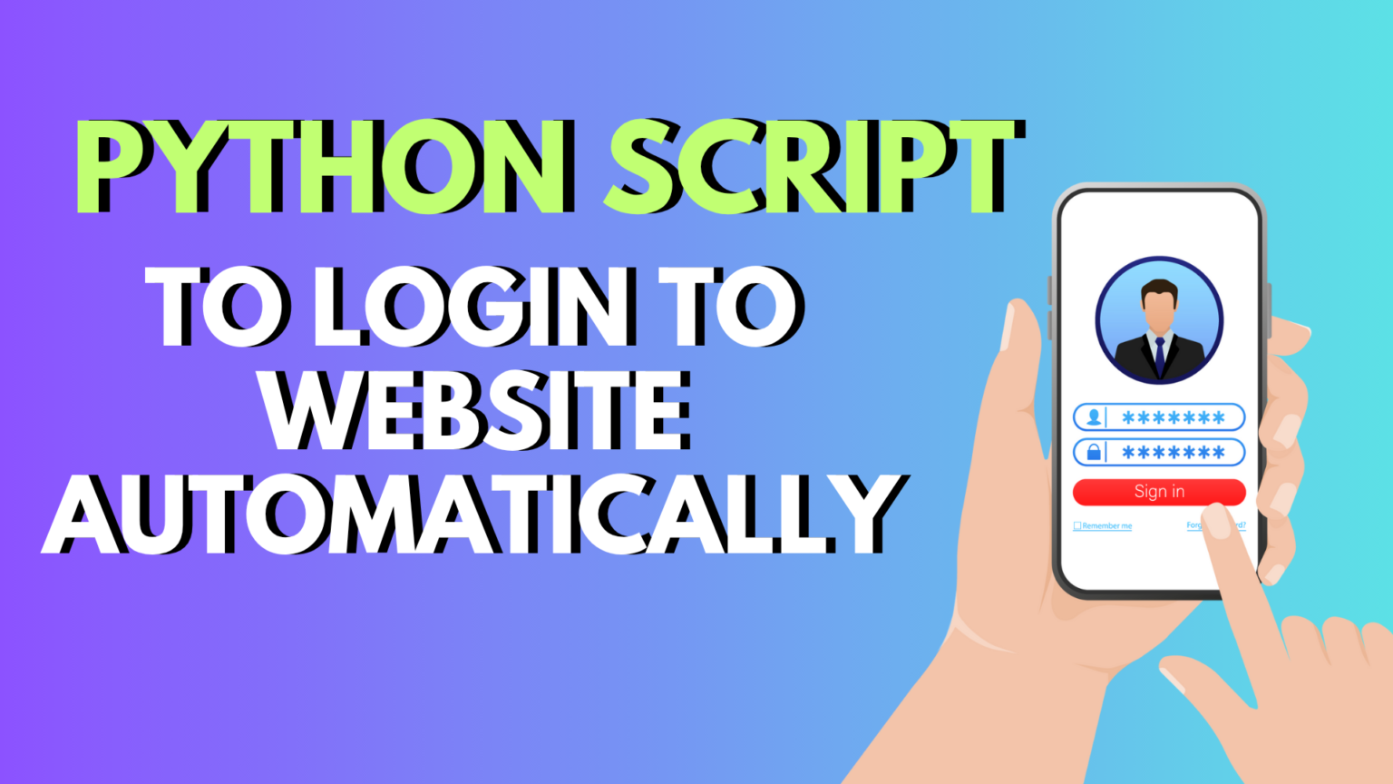 Best Python Script To Login To Website Automatically 2