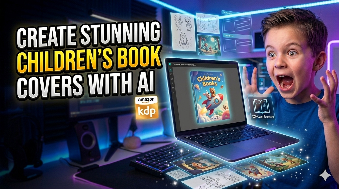 KDP Cover Template Generator Free - KDP Book With AI